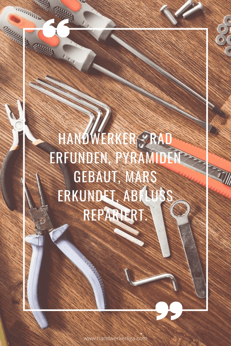 Die 150+ besten Handwerkersprüche & lustige Heimwerker-Witze Vergleich ...